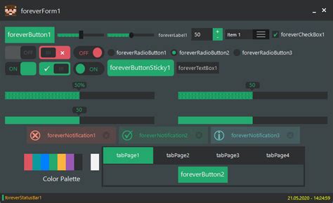 NET WinForms UI UX Bileşen Kütüphanesi NET WinForms UI UX Component