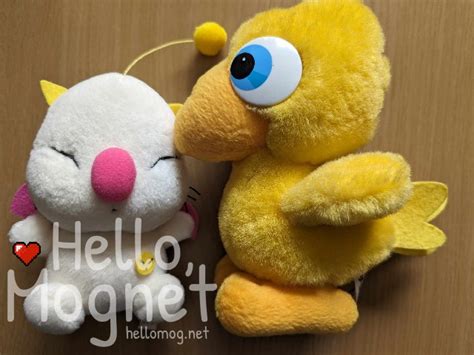 Final Fantasy Vi Mog Plush V Jump Hello Mognet