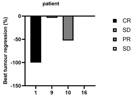 Patients Tumor Regression The Best Tumor Regression Ratio Is The Download Scientific Diagram
