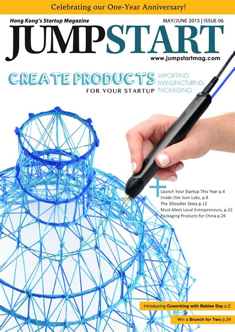 Startup Magazine Jumpstart Issue 6 Mayjune 2015 Hong Kong By