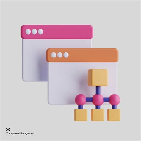 Premium Psd 3d Algorithm Icon