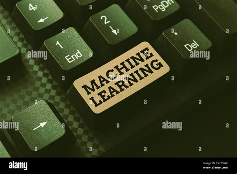 Handwriting Text Machine Learning Internet Concept The Concept That A