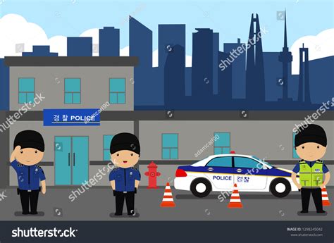 한국 경찰차 7개가 넘는 로열티 프리 라이선스 대상 스톡 벡터 및 벡터 아트 Shutterstock