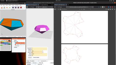 My Html5 Jscad App For Digital Cardboard Crafting Jscad User Group