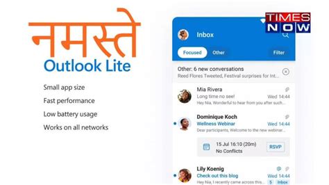 Loveleen Kolvekar On Linkedin Microsoft Outlook Lite App Now Supports Hindi Tamil Telugu