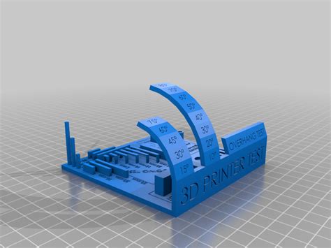 Stl File 3d Printer Test 🖨️・model To Download And 3d Print・cults