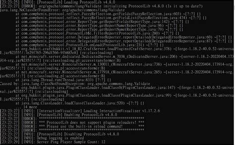 Protocollib Does Not Support Plugin Loaders Issue Dmulloy Protocollib Github