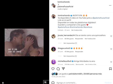 Tomi Narbondo Espera Hacer Un D O Junto A Paloma Fiuza Quien Es Su Musa Inspiradora Intento