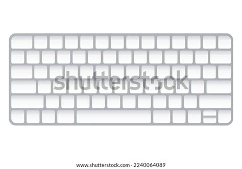 Keyboard Computer Technology Realistic Vectorart Stock Vector Royalty Free