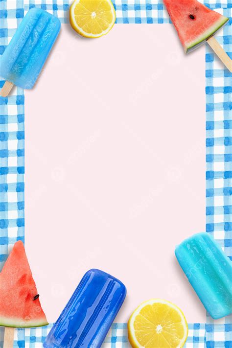 간단한 여름 아이스 캔디 포스터 단순한 차가운 여름 차가운 아이스크림 선전 포스터 광고 배경 배경 배경 화면 및 일러스트 무료 다운로드 Pngtree Imagens