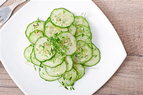 Cucumber Dill Salad Love Of Veggies