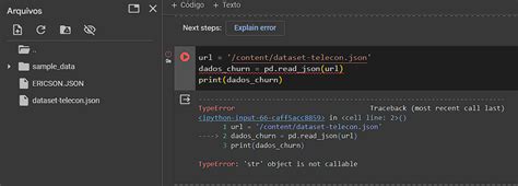 Bug Chamar Arquivo JSON Read Json PANDAS Pandas Limpeza E Tratamento De Dados Alura