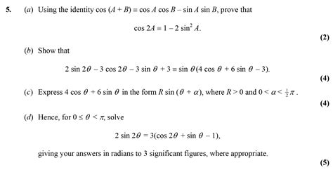 A Level Edexcel Maths Pure Exponential And Logarithms Using The