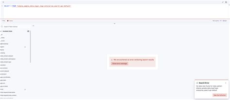 Multiple Index Pattern On A Ad Hoc Data View Is Not Working With Sql · Issue 143667 · Elastic