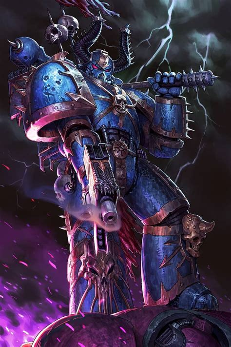 Warhammer 40k Chaos Art