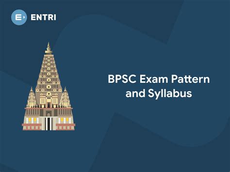 Bpsc Exam Pattern And Syllabus Entri Blog