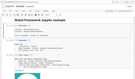 มาเขียน Robotframework บน Jupyter Notebook กันดีกว่า