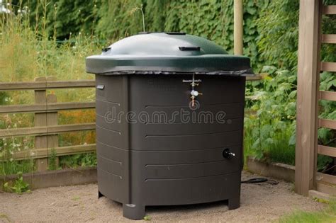 Composting Bin With Aeration System And Automatic Turner For Superior
