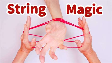 String Trick String Magic Very Easy String Figure Cats Cradle あやとり Youtube