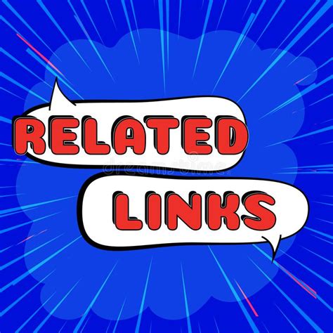 Hand Writing Sign Related Links Internet Concept Website Inside A