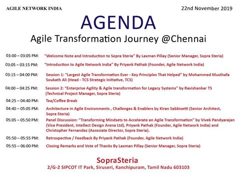 Ani Agilenetworkindia Agilechennai Agile Network India