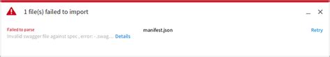 Importing Api Specifications