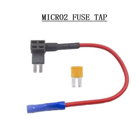MICRO2 Fuse Tap Micro Mini FUSE Add Circuit Fuse Holder ATM APM Blade Tap Dual Adapter Auto Car