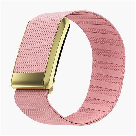 Health Monitoring Band Pink 3d Model 24 3ds Blend C4d Fbx Max Ma Lxo Obj Free3d