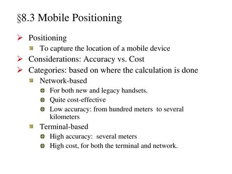Ppt Lecture08 Mobile Positioning And Lbs 第 8 讲 移动定位与服务 Powerpoint
