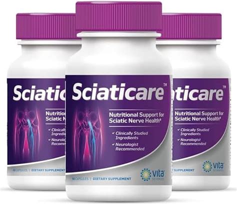 Sciatiease Sciatic Nerve Health Support Supplement Nerve