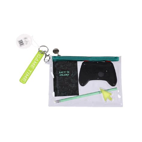 Kookie Gaming Stationery Set With Calculator The Warehouse