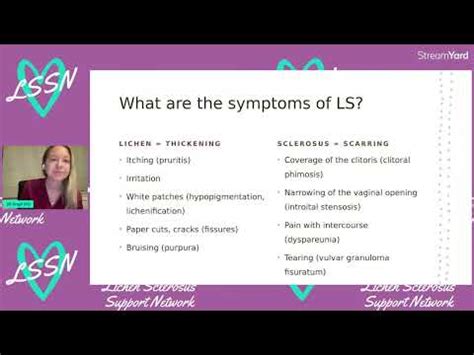 Scratching The Surface Unraveling Sexual Health With Lichen Sclerosus YouTube