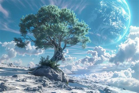 Premium Photo A Genetically Altered Species Of Tree Is Developed