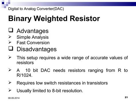 Dac Digital To Analog Converter Ppt