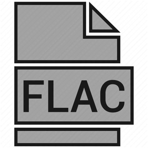 Extention Flac Format Type Icon