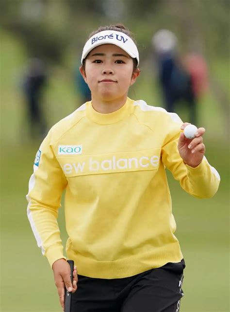 ＜米女子ゴルフ＞第2ラウンド、18番でパーパットを決めた山下美夢有 ― スポニチ Sponichi Annex スポーツ