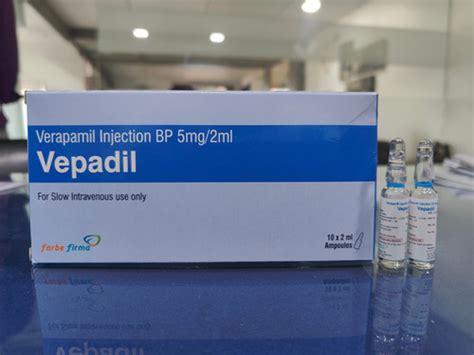 Buy Verapamil Injection Treat Arrhythmia Pharmaceuticals