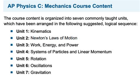 AP PHYSICS C MECHANICS