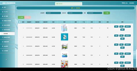 附论文java基于springboot和vue的逍遥大药房管理系统736 Csdn博客
