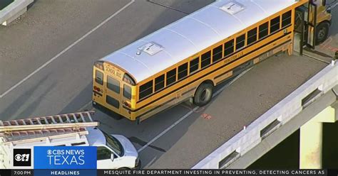 Deadly Crash In Lucas Involves School Bus Cbs Texas