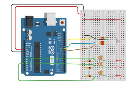 Circuit Design Copy Of Color Mixing Lamp Tinkercad