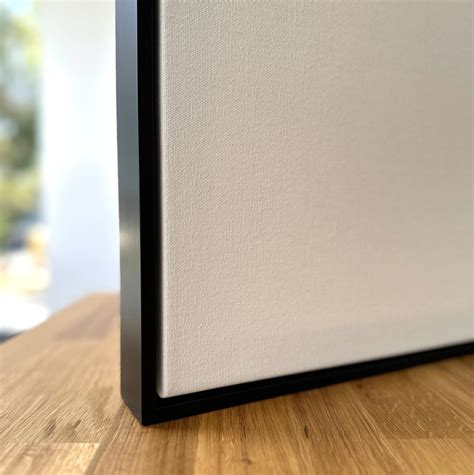 Premium Artist Blank Stretched Canvas And 55mm Floating Frame