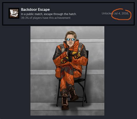What Was Your First Dbd Steam Achievement And When Did You Unlock It I Feel Old With Mine From