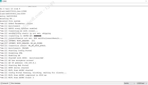 Esp32 With Wifi Manager To Manage Ssid And Password