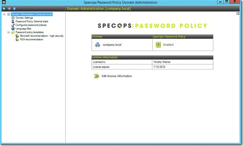 Specops Password Policy Enterprise Password Security 4sysops