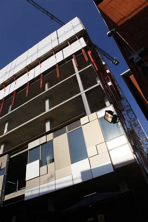 Gallery Cladding Work Starts On £100m Cube Construction News