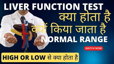 Liver Function Test In Hindi Lft Test Kya Hota Hai Lft Test Normal