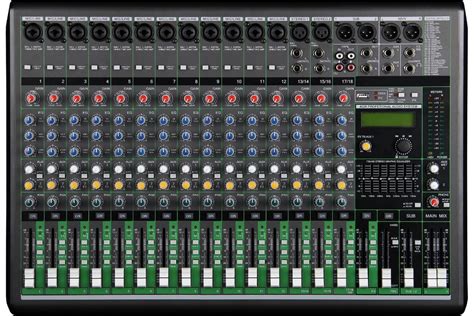 High Quality Sound Mixing Console With 256 Digital Effect Mixing