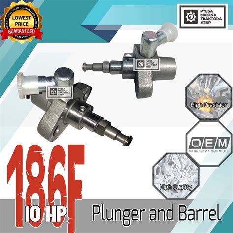 Plunger And Barrel L100 Yanmar 186f 10 Hp Air Cooled Diesel Engine