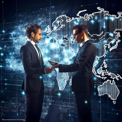 Premium Ai Image Man Playing Virtual Reality Map Generate By Ai